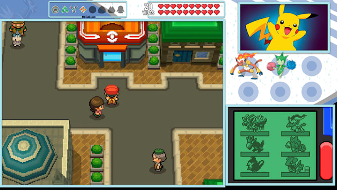 Create a pokemon layouts for your series by Nauu08 | Fiverr