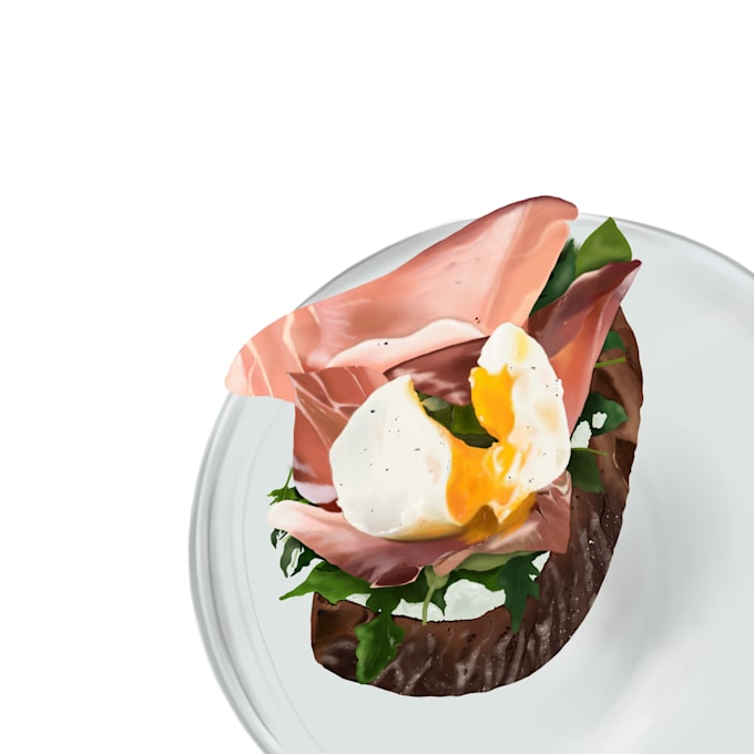 Draw delicious food and drink illustrations by Anyta2134 | Fiverr