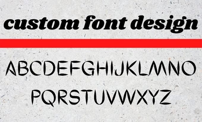 Design fonts custom fonts handwritten ttf otf modify fonts by ...