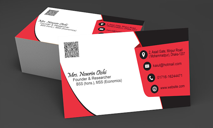 Create education business card, new inventions card by Arisha_pixel ...
