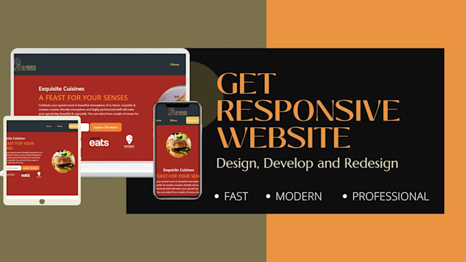 Make a custom coded responsive and professional website by Me_gurpartap | Fiverr