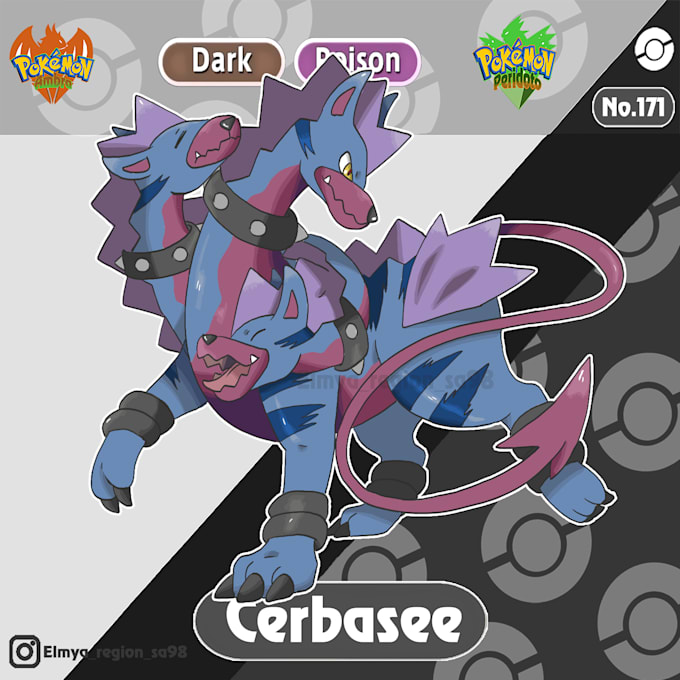Concept design fakemon, open commission by Sabry_pk98_art | Fiverr