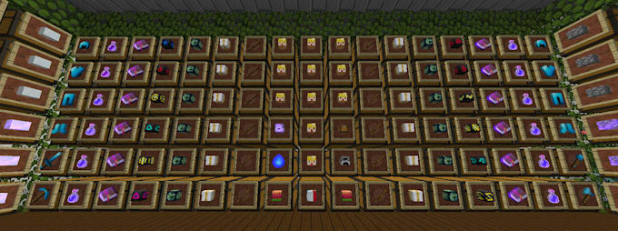 Vanilla or modded minecraft item organization by Mercenary623 | Fiverr