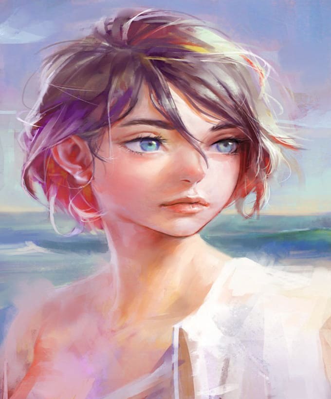 Draw high realistic art portrait from your photo by Newolaughlin | Fiverr