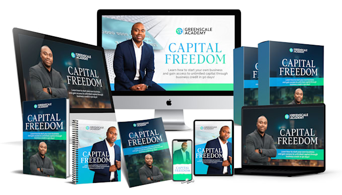 Design online course mockup bundle and ecover bundle by Abibzy | Fiverr