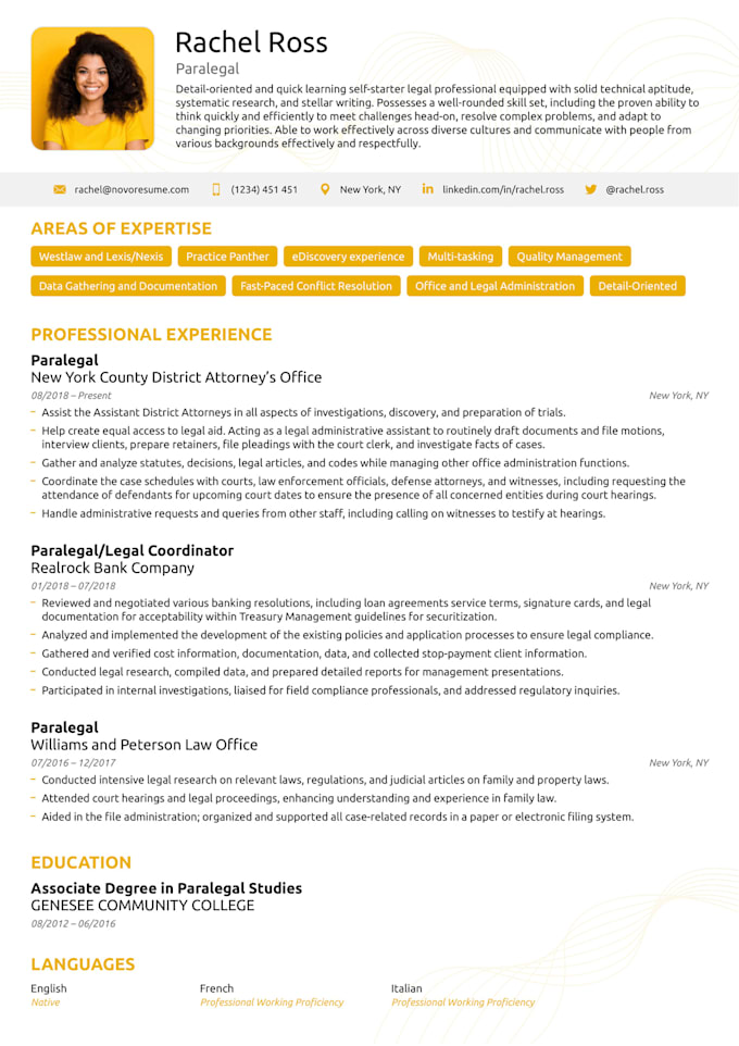 Write edit professional cvs and cover letters to your job by Omerad100 ...