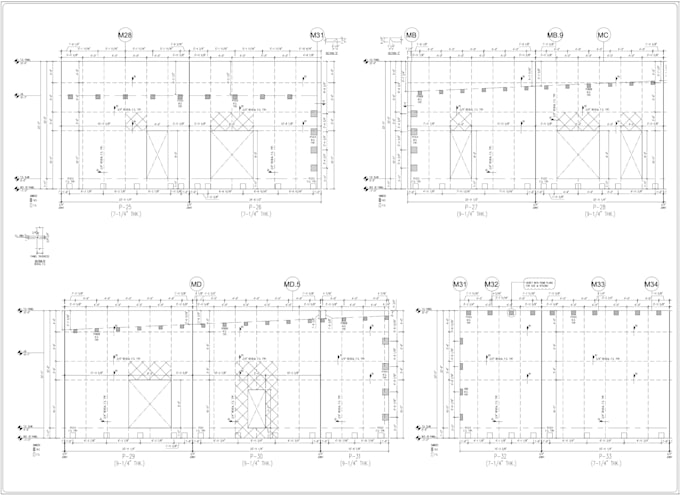 Do tilt up panel drawings by Architrave_co | Fiverr