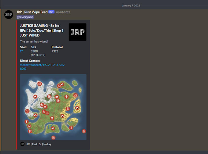Setup your professional rust server by Timomigchielsen | Fiverr