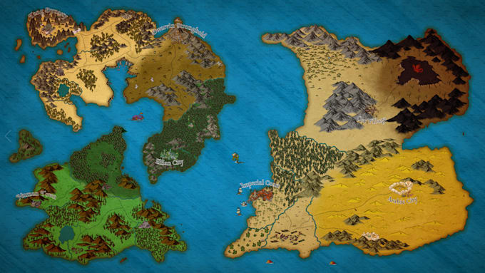 Create high quality dnd and fantasy world maps by Zachvane | Fiverr