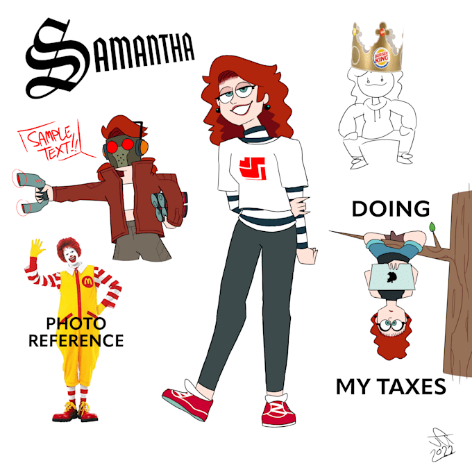 Create an epic character sheet of your favorite person by ...