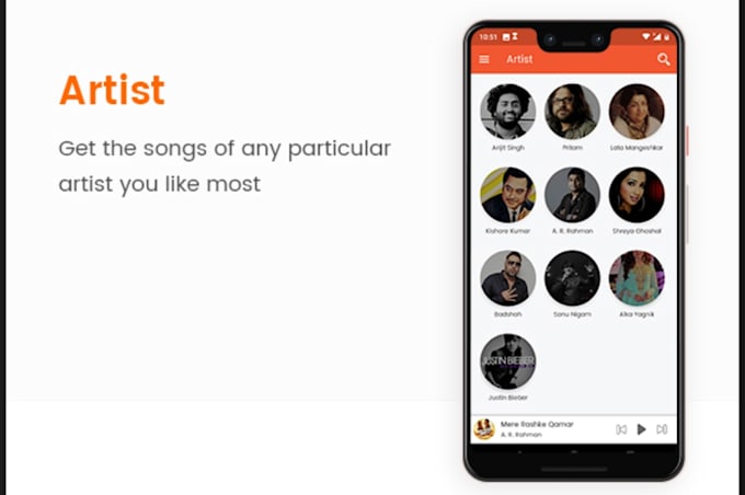 Make online music player app with admin panel by Sachin00722 | Fiverr