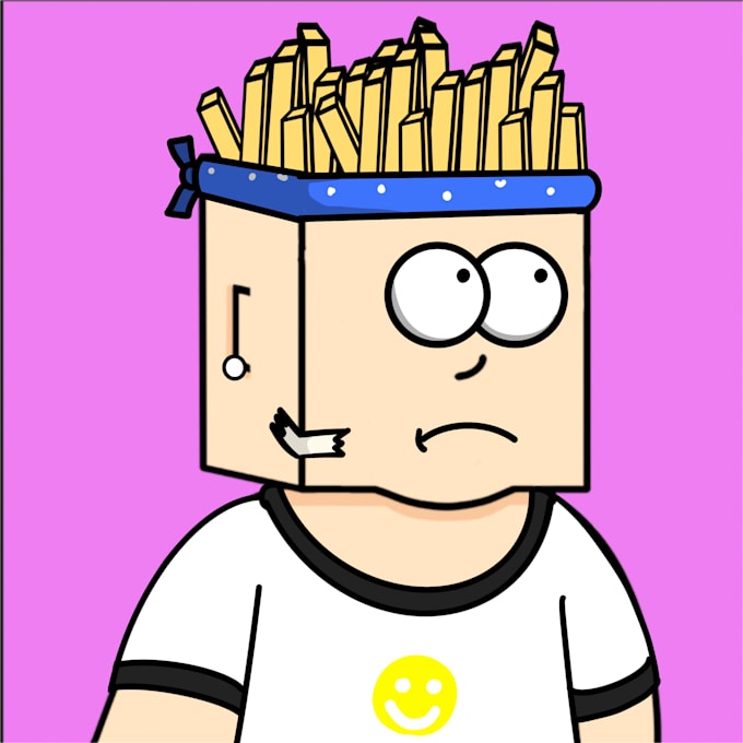 Create doodle eye catching nft collections by Dzejlana | Fiverr