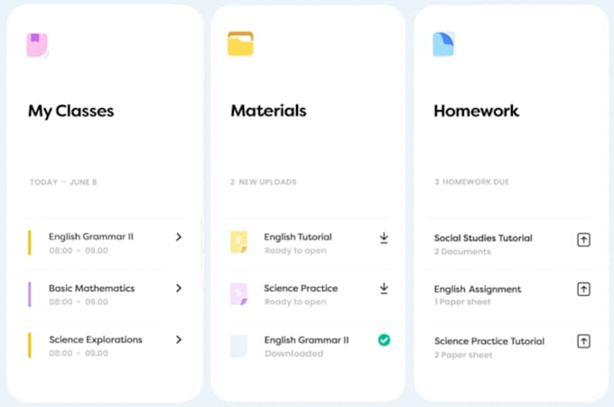 Design and develop cross platform virtual classroom app like google ...