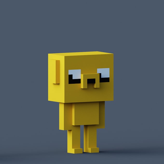 Create voxel characters based on what you want by Panyel | Fiverr