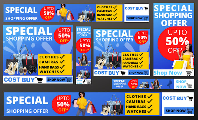 Create animated ads banner ads gifs web banners html ads by ...