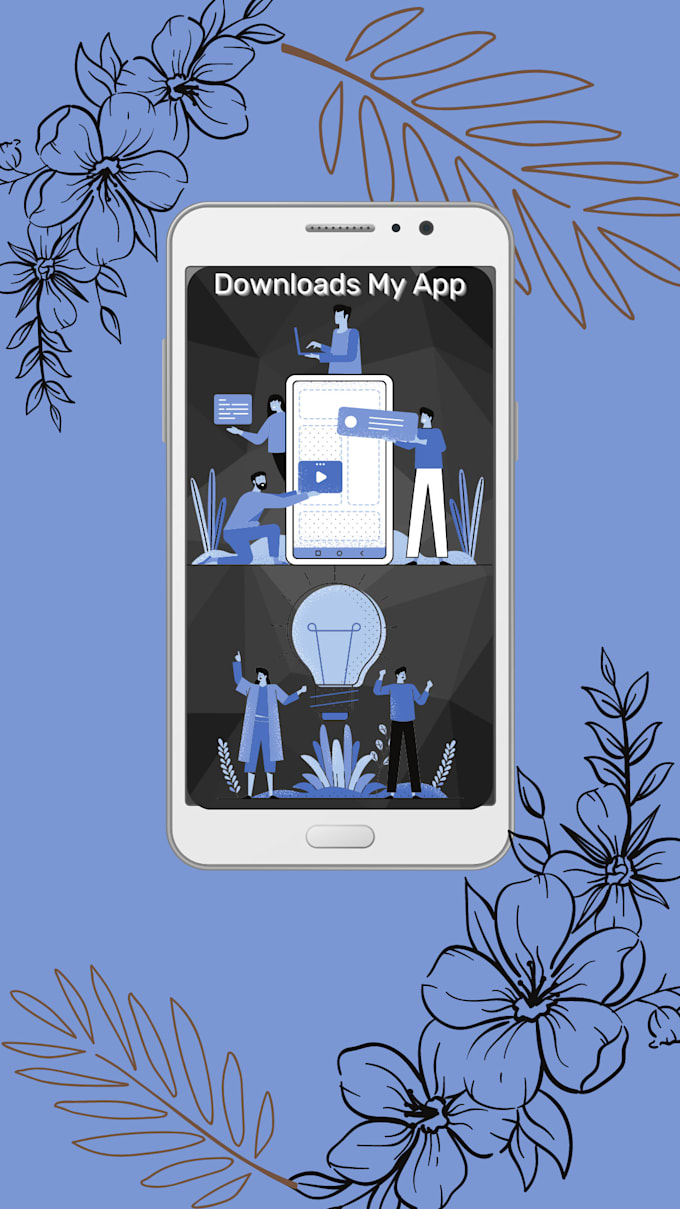 Make a mobile app ui design using canva by Nidamukesh | Fiverr