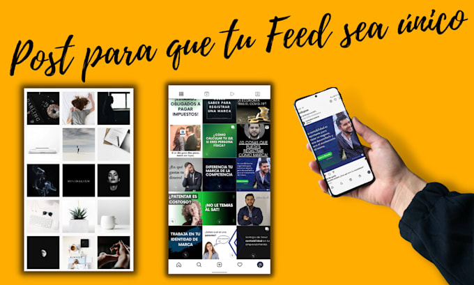 Do your images for social media post in spanish by Ivanporcayo | Fiverr