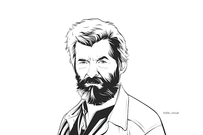 Turn your amazing photos into beautiful line art by Indie_visual | Fiverr