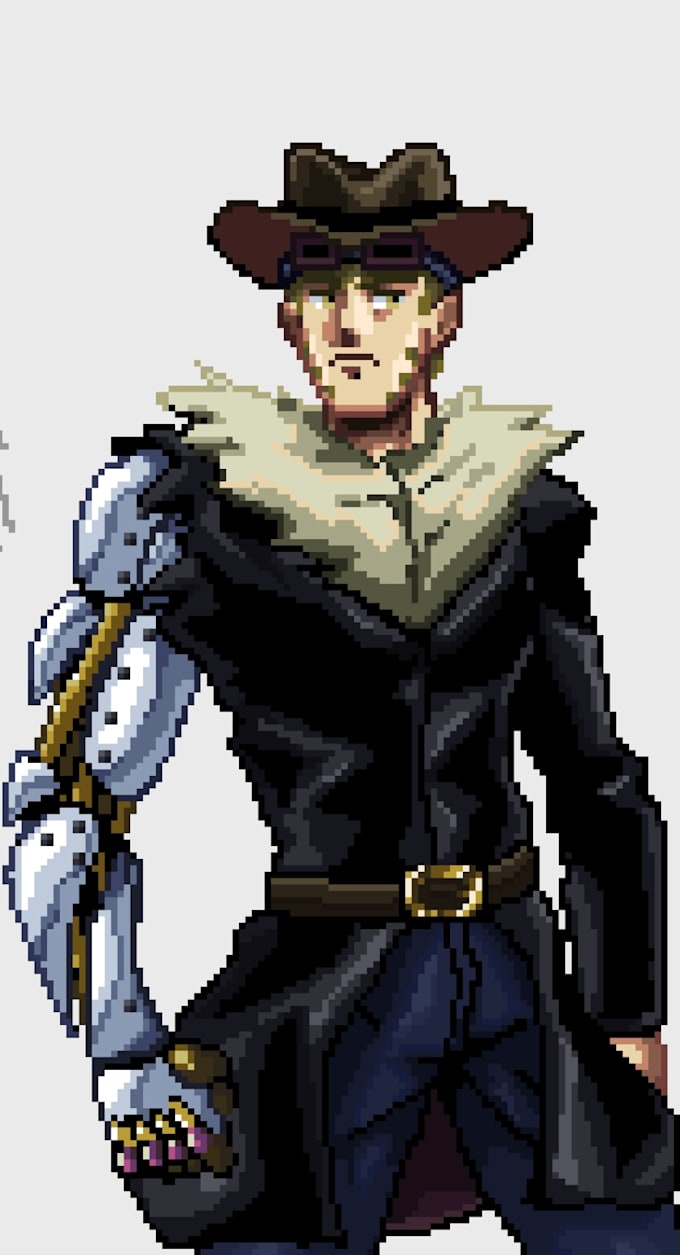 Make a pixel art of your character, sprite or pfp by Lodorigo | Fiverr