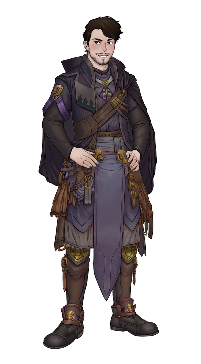 Draw stylized character art by Aiya_art | Fiverr