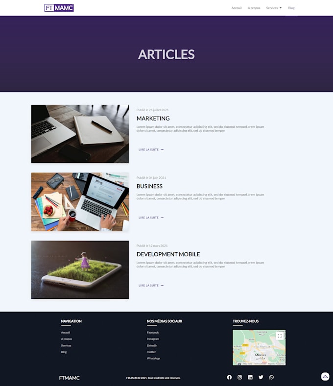 Do website design and development by Aimene_nouri | Fiverr