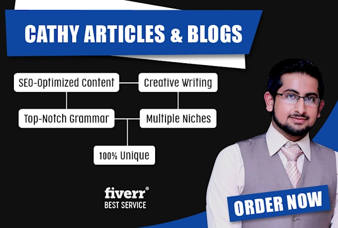 Write catchy articles, blogs and web content by Muhammadumer78 | Fiverr