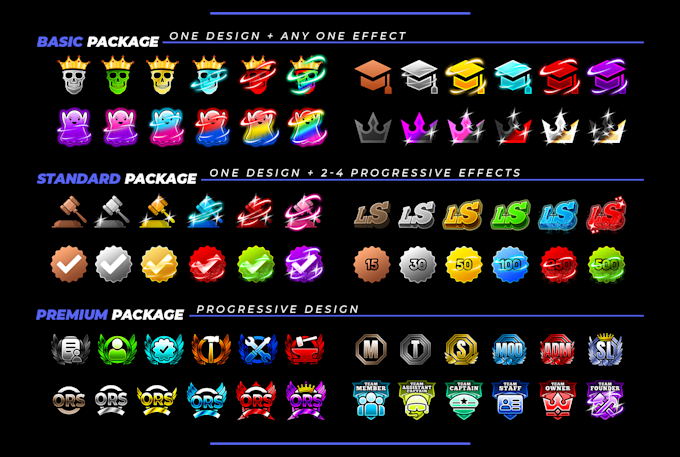 Make discord role icon badges by Jaceverma | Fiverr