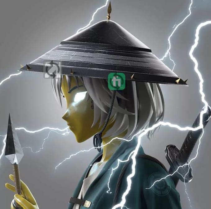 Design 3d azuki nft art, anime style, azuki collection,tzuki, animated ...