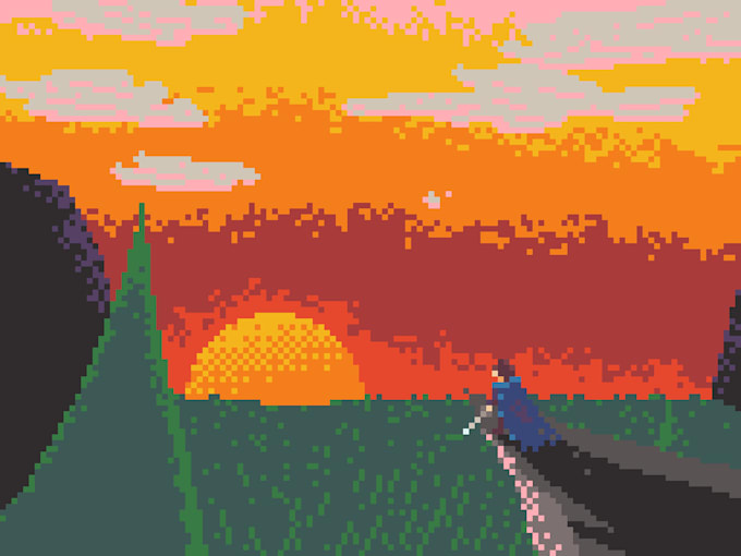 Create a scene in a clean pixel art style by Hhpeters | Fiverr