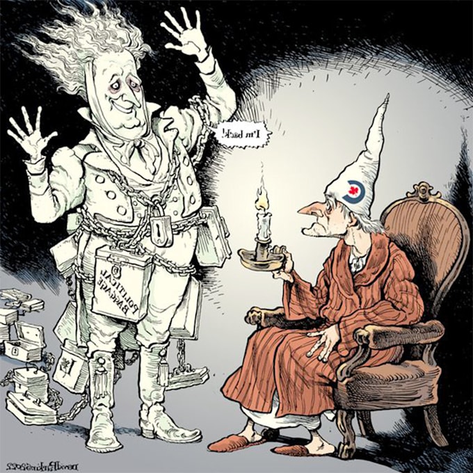 Draw your political cartoon by Cindydayme | Fiverr