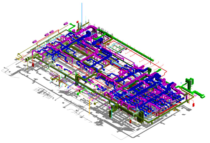 Design and model hvac system in revit by Jupiter34 | Fiverr
