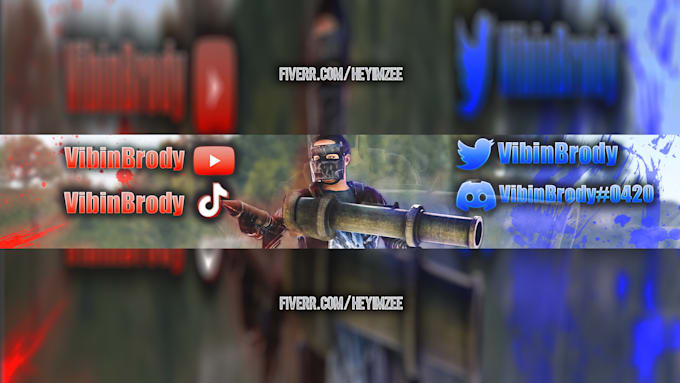 Design a custom rust banner by Heyimzee | Fiverr