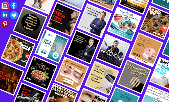 Create 10 awesome facebook posts and instagram posts by Emmacandoit ...