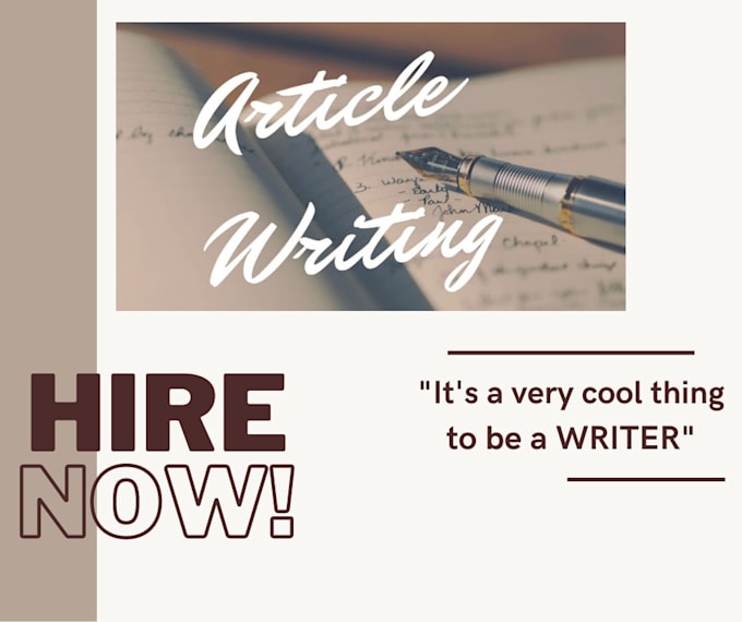 Offer professional and optimized article writing service by Sibgha_shah ...