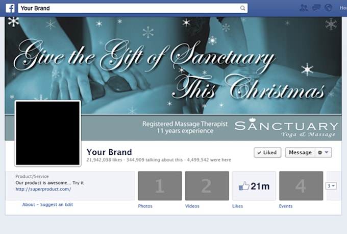 Create a beautiful facebook cover image for your fan page by ...