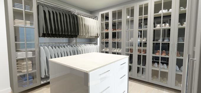 Design a beautiful and functional closet for you by Jeanninegraham | Fiverr