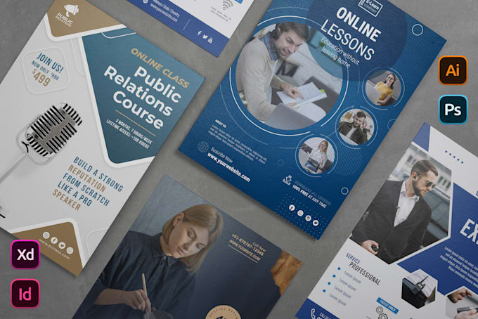 Design modern and elegant event flyer by Nuverafatimah | Fiverr