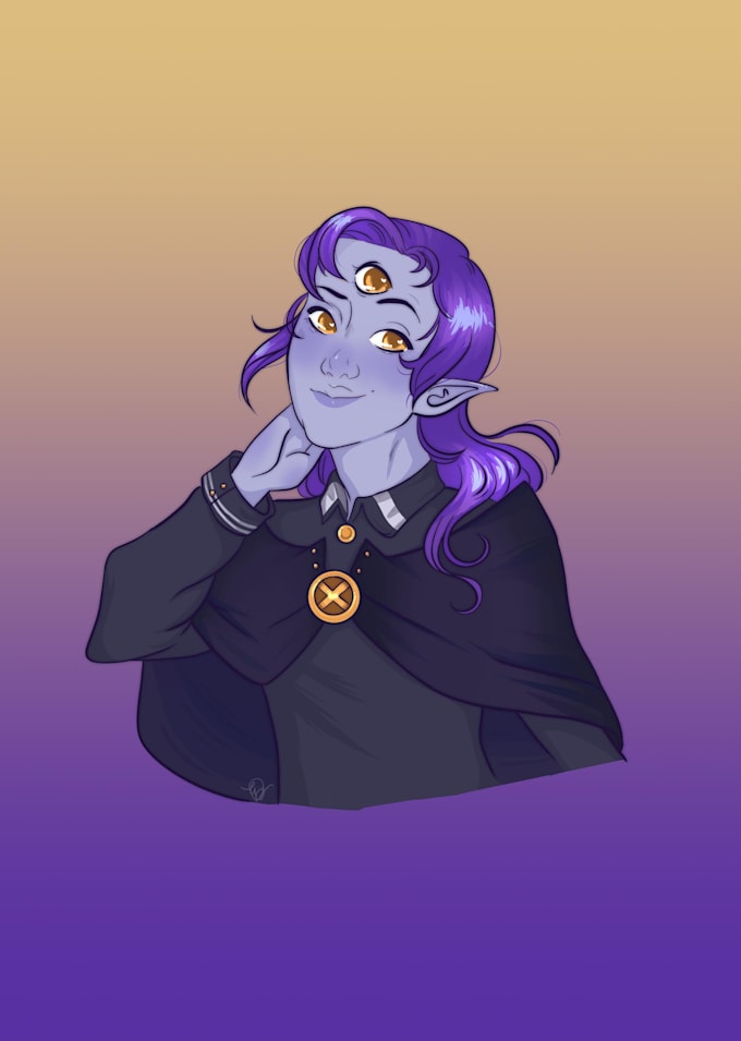 Draw your tabletop character by Mrs_gendered | Fiverr