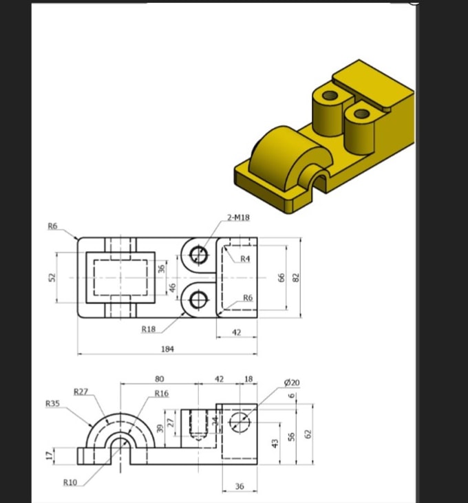 Draw 2d autocad all drawings floorplan,houseplan,2d sketch by S ...