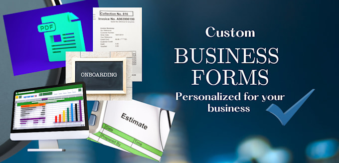 Create custom business forms by Missmacboutique | Fiverr