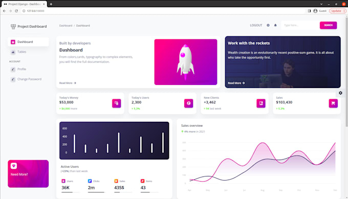 Develop your python django website by Btulsayin | Fiverr
