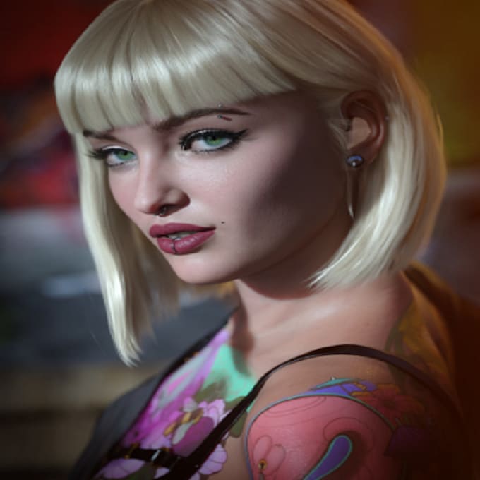 Create daz 3d, hyper character modelling for your photo by ...