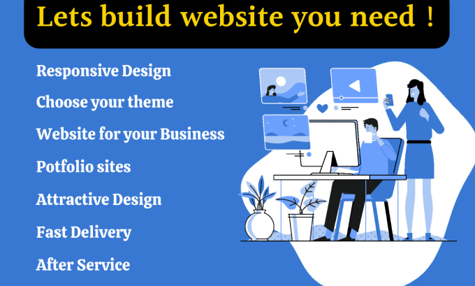Develop modern website using html, css and javascript by Kavi9999 | Fiverr