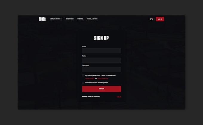 Develop and design a professional fivem website by Avadostudio | Fiverr