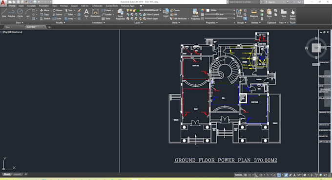 Provide electrical lighting layout, power plan, load schedule and sld ...