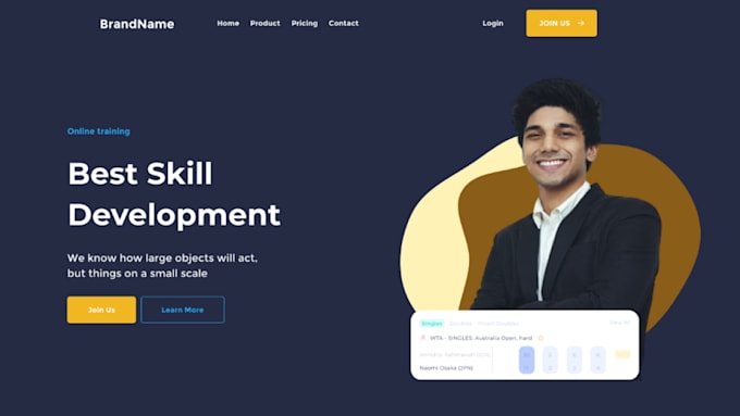 Create responsive website using html,css and bootstrap by Bhautik_00 ...
