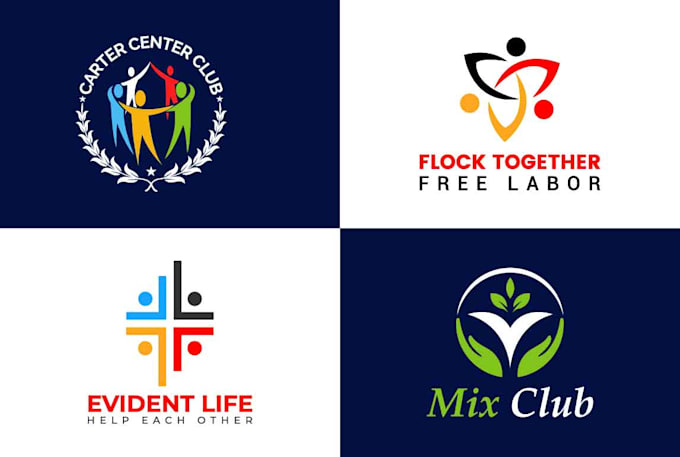 Nonprofit, community, organization, charity, foundation welfare logo by ...