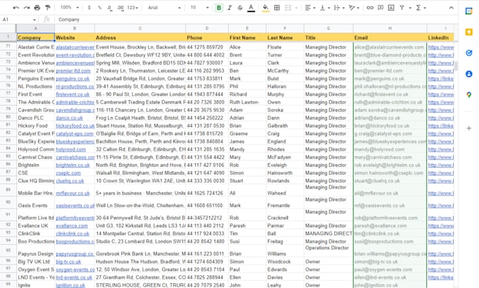 Do excel data entry, find emails, web research, virtual assistant by Arnobsarfraj | Fiverr