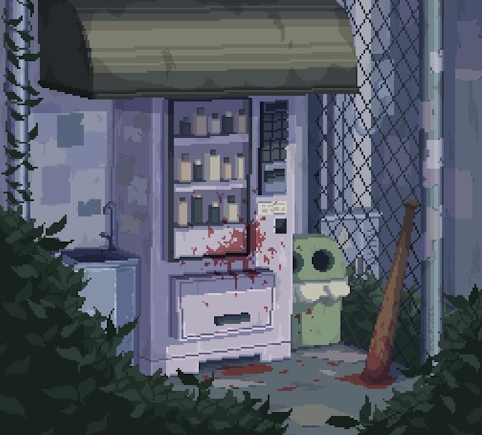 Create pixel art portrait, background for you by Kypixel | Fiverr