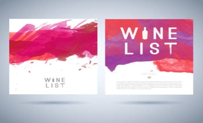 Create a wine list for your business by Theo_grib | Fiverr